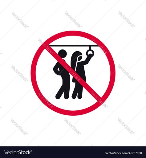 No Sexual Abuse Or Harassment Prohibited Sign Vector Image