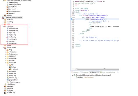 in eclipse how do i load php files from outside of webcontent folder