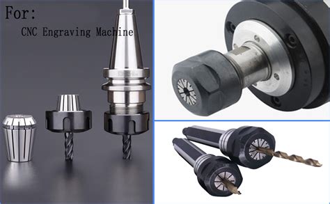 Luo Ke Er16 Spring Collet Nut Set High Precision Er Collet Chucks 1 8 1 4 Inch With