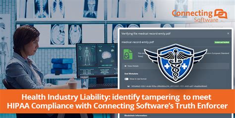 Identify Tampering With Truth Enforcer For Hipaa Compliance