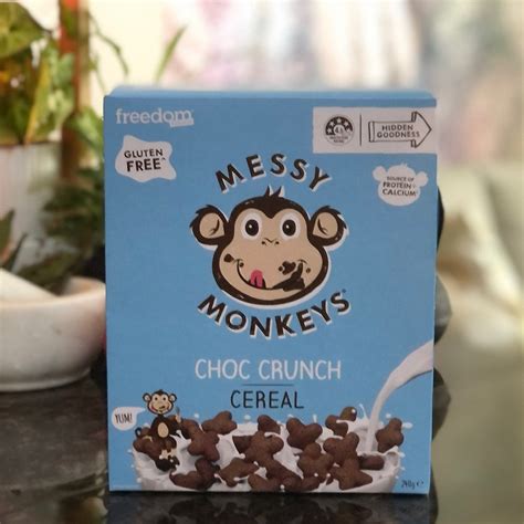 Freedom Foods Messy Monkeys Choc Crunch Cereal Vegan Reviews