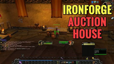 Ironforge Auction House Location Wow Classic Youtube
