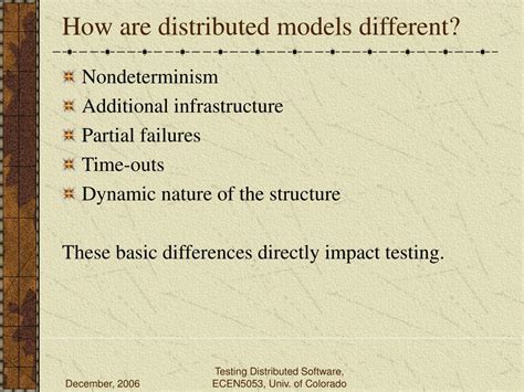 Ppt Testing Distributed Software Powerpoint Presentation Free Download Id 270856