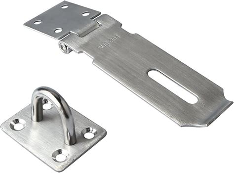 Marine Grade Stainless Steel Heavy Duty Door Hasp With Turning Padlock