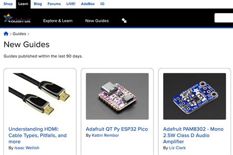 Adafruit Industries On Twitter There Are 2 684 Tutorials Total And Counting At The Adafruit