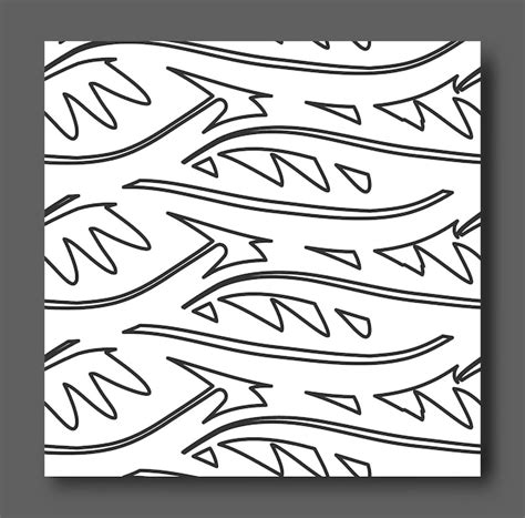 Premium Vector Seamless Pattern Abstract Composition Template For