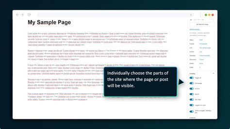 Hide Anything Hide Posts Pages Or Blocks From Specific Sections And