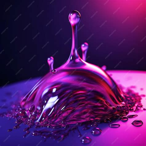 Premium Ai Image Wine Glass And Splash Of Wine Liquid Drops