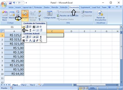 vba excel somando valores em planilhas excel