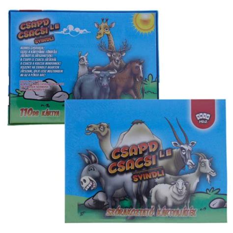 Csapd Le Csacsi Szórakoztató Kártyajáték JÁtÉk Most Webáru