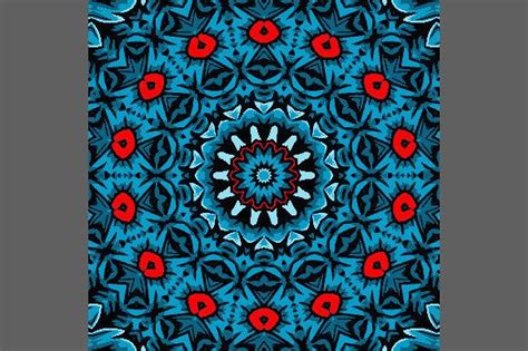 Beautiful Kaleidoscope Seamless Graphic By Saksenengmu Bro · Creative