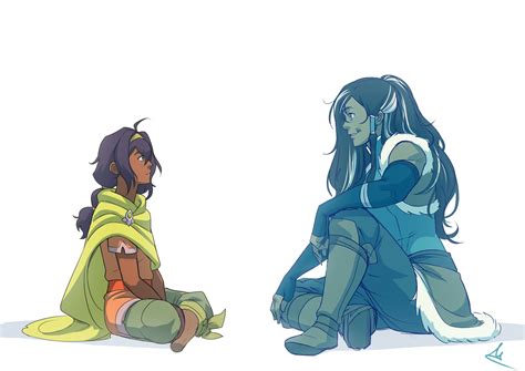 Zona Pavi Teniendo Su Primer Encuentro Con Korra Imaginen Todo Lo