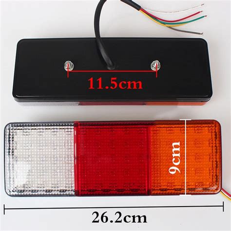 Rectangle Removable 75led Super Bright For Caravan Vicedeal
