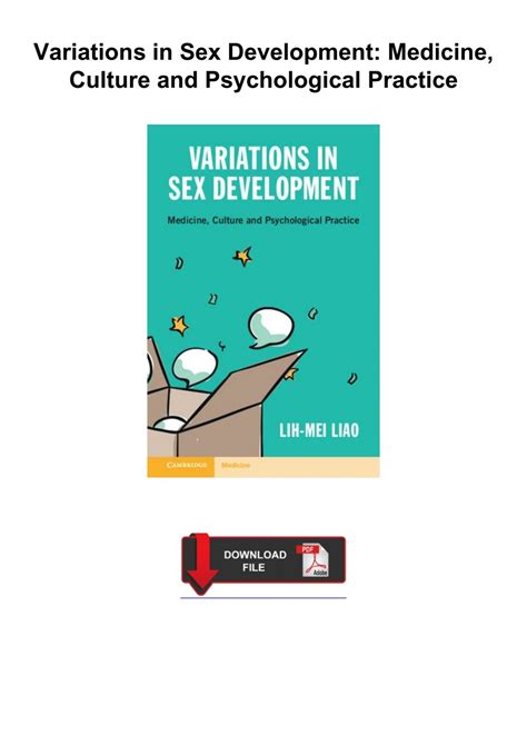 [pdf] ️download⚡️ Variations In Sex Development Medicine Culture And