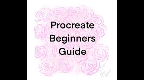 How To Procreate A Beginners Guide YouTube