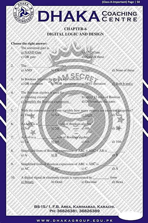 Education Is The Key To Success Computer Science Ii For Class X