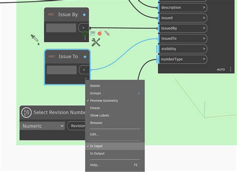 Revit 2024 2 Dynamo 2 19 Inputs Not Showing In Player Dynamo