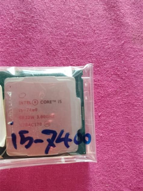 Cpu I5 7400 Th