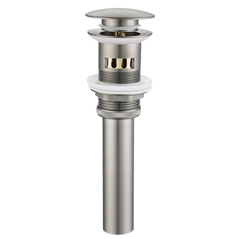 Bathroom Sink Drainage Pipe Sink Overflow Hole Plug Removable Basket