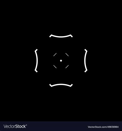 Cyberpunk Style Target Hud Futuristic Aim Vector Image Cyberpunk Style Target Hud Futuristic Aim Vector Image