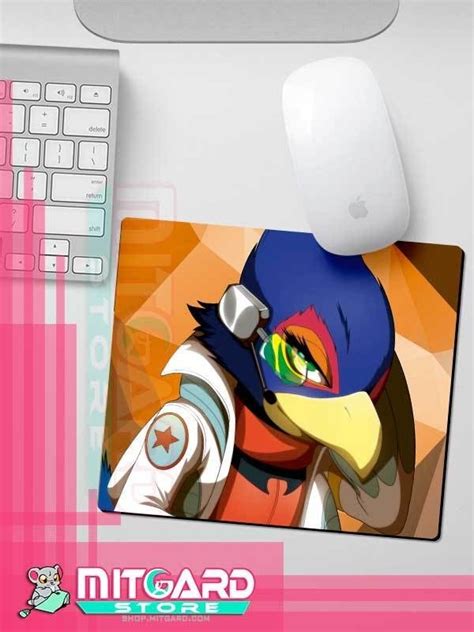 Falco Lombardi V1 Mousepad Star Fox Chinchi Ya Store