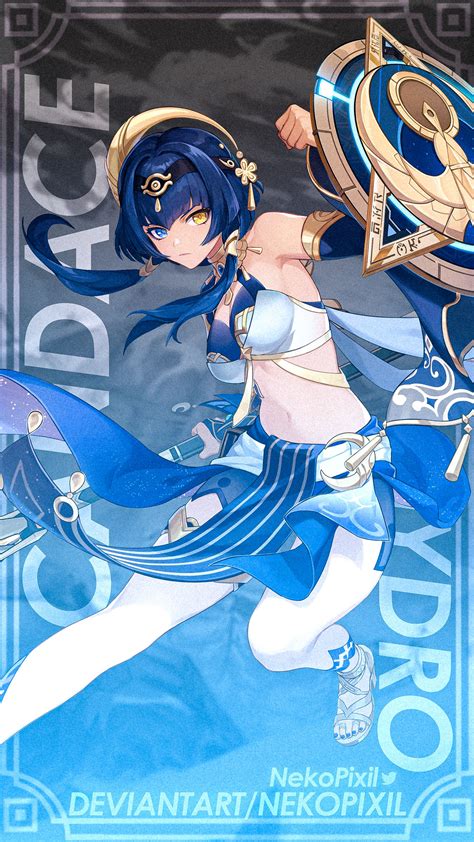 Genshin Impact Candace Render By Nekopixil On Deviantart