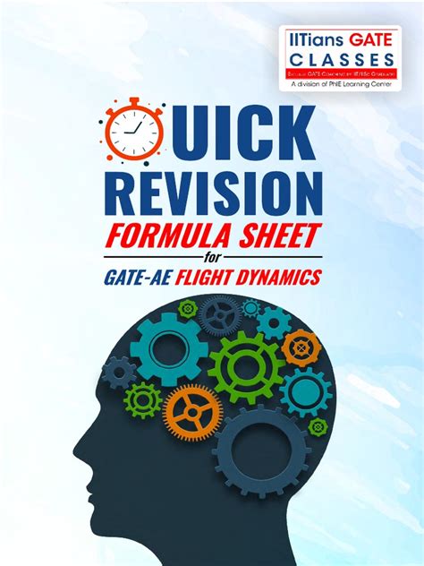 Gate Aerospace Flight Dynamic Formulae Sheet Pdf