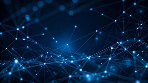 Abstract Technology Network Background Network Connection Structure Big