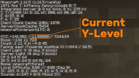 What Is Y In Minecraft