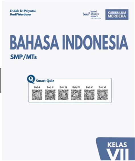 Jual Bahasa Indonesia Kelas Vii Smp Mts Kurikulum Merdeka Bumi Aksara