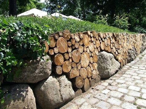 Log Retaining Wall Artofit