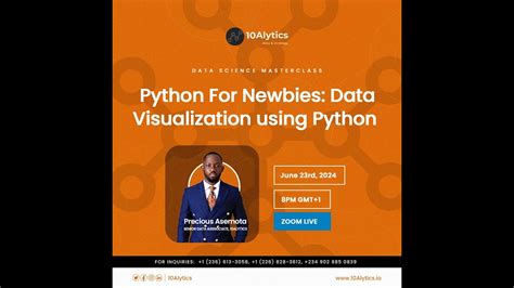 Python For Newbies Data Visualization Using Python YouTube