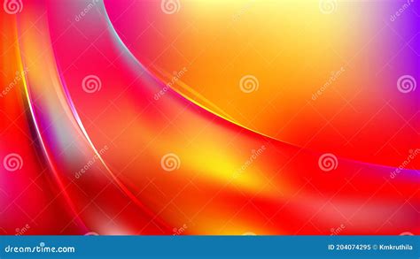 Colorful Abstract Curve Background Vector Image Stock Illustration Illustration Of