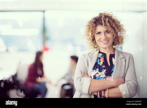 Portrait Of Successful Female Software Developer Stock Photo Alamy