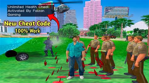Cheat Code For Unlimited Health For Gta Vice City