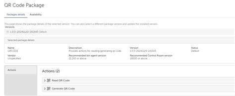 Qr Code Package Bot Store