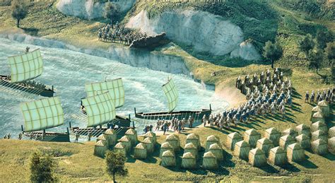 Battle Of Thermopylae 480 Bc 3d Scene Mozaik Digital Education