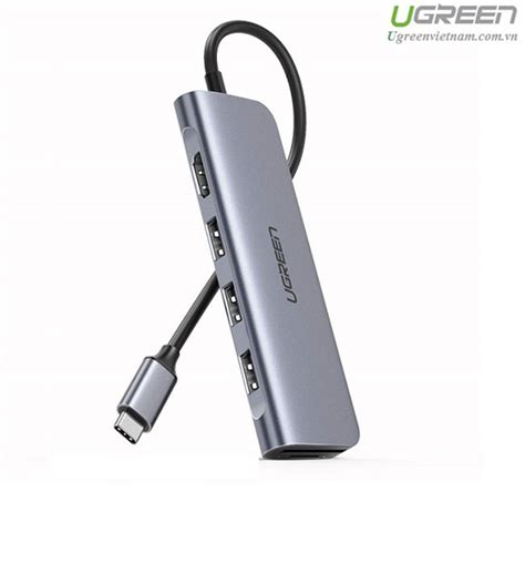Thi T B M R Ng Usb Type C To Hdmi Hub Usb Sd Tf Ch Nh H Ng Ugreen