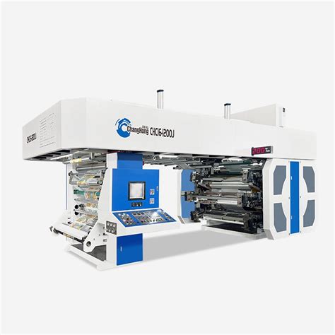 플렉소 인쇄 기계 제조업체 공장 창홍