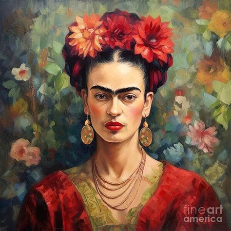 Frida Kahlo Eerste Zelfportret