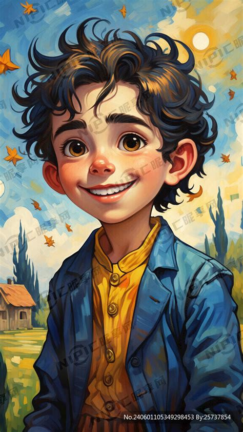 Ai创作图快乐童年 昵图网