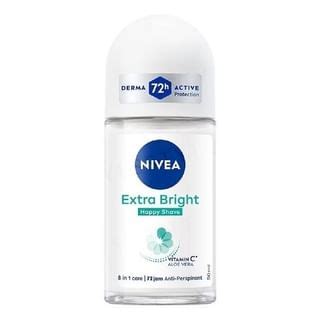 Nivea Extra Bright Happy Shave Vitamin C And Aloe Vera Deodorant Roll