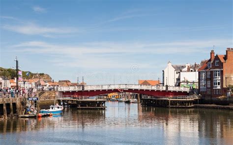 The Quayside Of The Seaside Town Of Whitby England Editorial Image Image Of Harbour