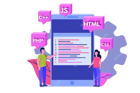 Premium Vector Programming Software Or App Development Big Data