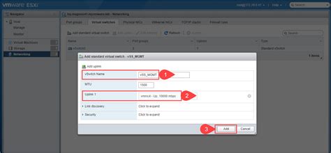 Vmware Esxi Vssvirtual Standard Switch의 Vpgvirtual Port Group생성