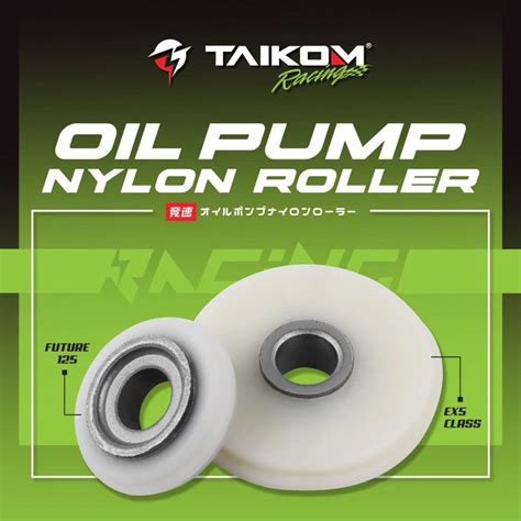 Taikom Racing Nylon Roller Block Oil Pump Ex5 Dream Class 1 Big
