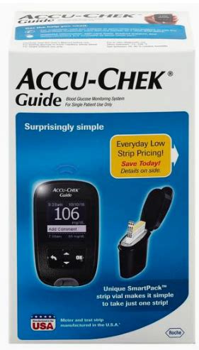 Accu Chek Guide Better Testing Experience Glucose Kit Care Easy To Use Court House Pharmacy