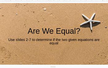 Identifying Equivalent Expressions Activity By Mrs Weaver S Projects