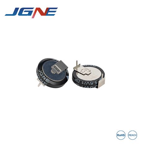 Horizontal Coin 5 5v 1f Farad Super Capacitor Supercapacitor