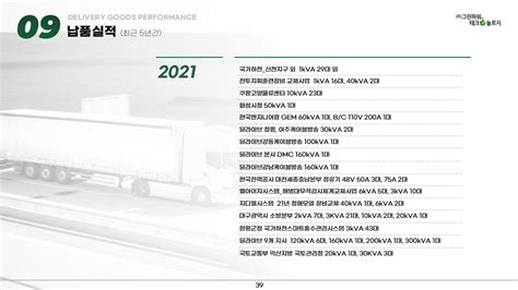 회사소개서 그린파워테크놀로지 회사소개서 디자인 제작대행 Ppt제작 포트폴리오 Ppt디자인 업체 P디자인